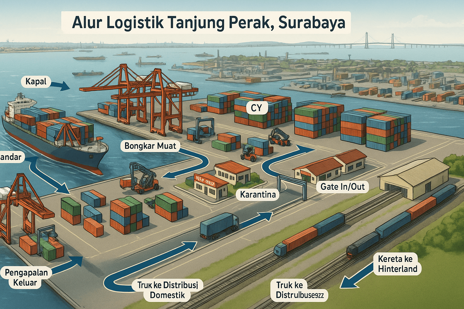 15+ Pelabuhan Internasional Utama di Indonesia: Gerbang Logistik